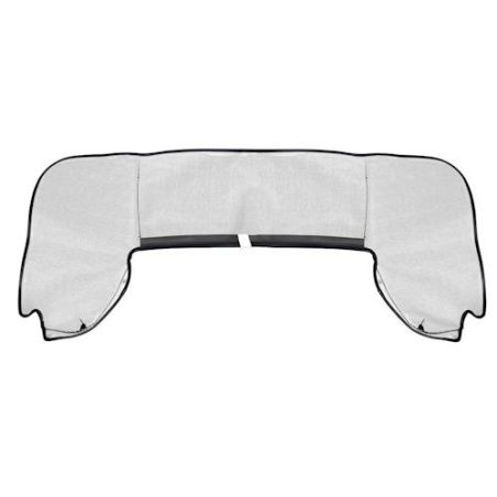 Tonneau cover for convertible top, black, sizes 69-70